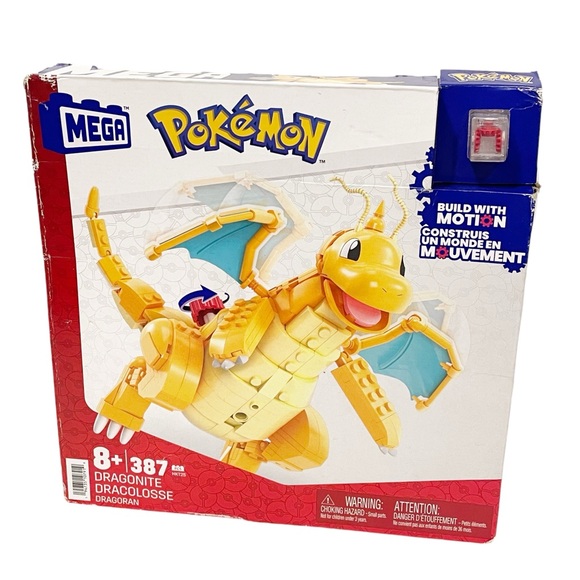 Mega | Toys | Mega Pokemon Dragonite Building Set New 387pieces | Poshmark